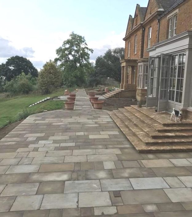 Distressed paving flags - Yorkstone Paving Supplies