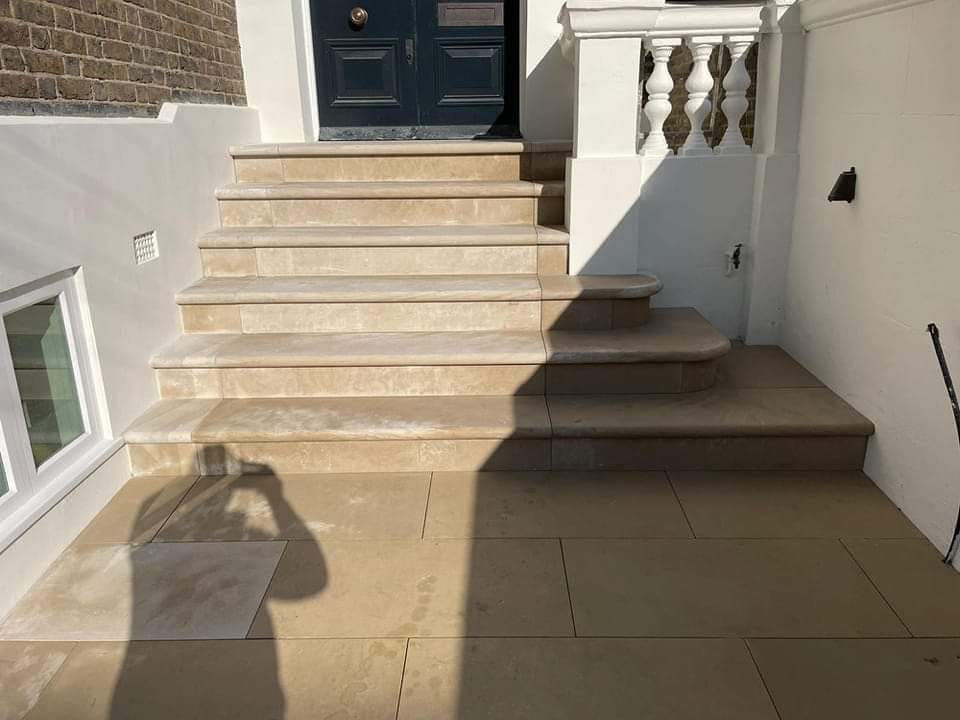 Yorkstone Steps - Yorkstone Paving Supplies